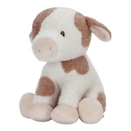 Little Dutch Kuscheltier, Pl&uuml;schtier, Stofftier Kuh - Little Farm, aus weichem Stoff - Perfekt zum Spielen & Schmusen, 25cm