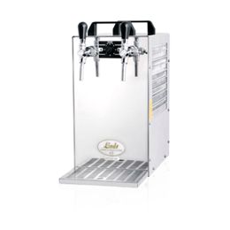 ich-zapfe Zapfanlage, Bierzapfanlage Kontakt 70/K, 2-leitig Trockenk&uuml;hlger&auml;t aus Edelstahl, 90 Liter/h, mit Membranpumpe, Green Line