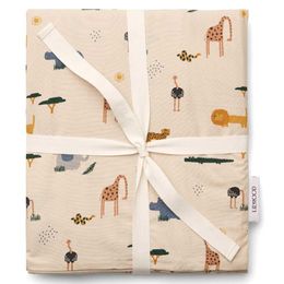 Liewood "Carl" Bettw&auml;sche Safari Mix beige 140 x 200