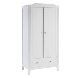 Maison Charlotte Kleiderschrank Opera 2 t&uuml;rig weiss