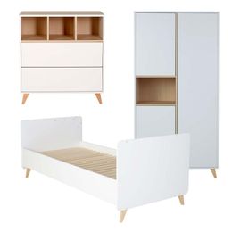 Quax Babyzimmer Set - Loft, wei&szlig;