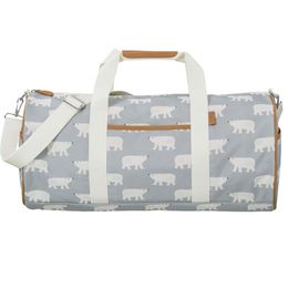 Fresk grosse Reisetasche Eisb&auml;r blau grau