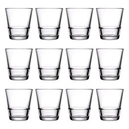 ich-zapfe Whiskygl&auml;ser, Whiskybecher 12er Set - Grande-S, 295ml