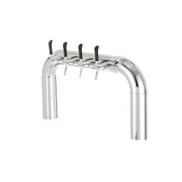 ich-zapfe Schanks&auml;ule, Bierzapfs&auml;ule 4-leitig, Modell Lindr Cold bridge U4, Elegante & Hochwertige f&uuml;r Bars & Restaurants
