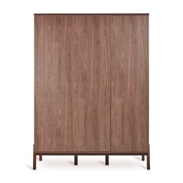 Quax Ashi Kleiderschrank XL | 3-t&uuml;riger Babykleiderschrank mit Push-to-Open & viel Stauraum | Modernes Design f&uuml;r Babyzimmer, Breite: 144 cm, H&ouml;he: 196 cm, L&auml;nge: 58 cm
