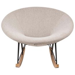 Quax Schaukelstuhl /Stillstuhl Schalensitz De Luxe sand