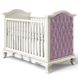 Romina Cleopatra Babybett gepolstert