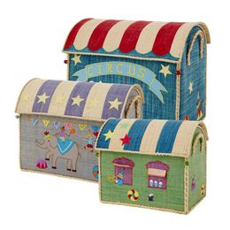 Rice Spielzeugk&ouml;rbe Zirkus Set