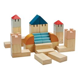 Plan Toys Baukl&ouml;tze Orchard Holz bunt