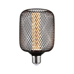 Paulmann LED-Leuchtmittel 'Metallic Glow Zyl Spiral' E27 4,2 W 200 lm schwarz