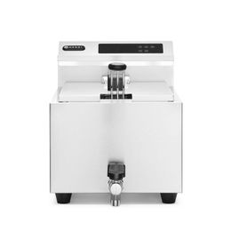 ich-zapfe Friteuse - Edelstahl 18/0, mit Digitalem Bedienfeld und Timer