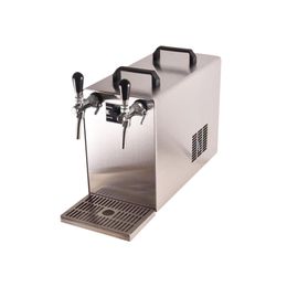 ich-zapfe Zapfanlage, Bierzapfanlage STREAM 50 Bierkoffer, Durchlaufk&uuml;hler 2-leitig Trockenk&uuml;hler, bis zu 55 Liter/h