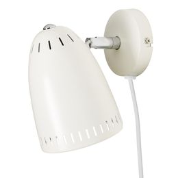 Superliving Wandlampe Metall "Dynamo" kurz matt weiss