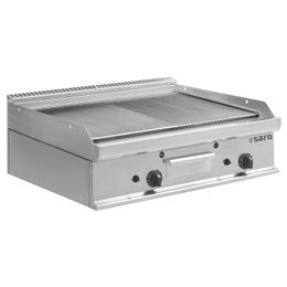 ich-zapfe Saro Griddleplatte Gas (Tischmodell) E7/KTG2BBM - Professionelle Gro&szlig;fl&auml;chen-Zubereitung f&uuml;r die Gastronomie