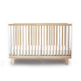 Oeuf Babybett Rhea Birke weiss 70 x 140