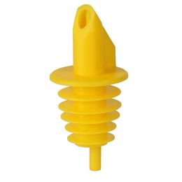 ich-zapfe Ausgiesser - BILLY, Kunststoff, f&uuml;r 0,5 - 1,5 L Flaschen, mit 5 Lamellen, gelb