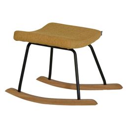 Quax Fu&szlig;hocker f&uuml;r Schaukelstuhl /Stillstuhl De Luxe senfgelb
