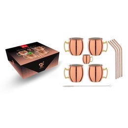 ich-zapfe Moscow Mule Becher Set Kupfer