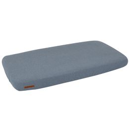 Little Dutch Bettlaken Babybett uni blau "Pure Blue"