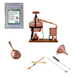 ich-zapfe Komplettset Destille, Destillierger&auml;t - mit Reinzuchthefe 1,25L