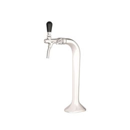 ich-zapfe Komplett Set - Schanks&auml;ule Chrom 1-leitig, elegant, "Topp-Qualit&auml;t!" (Paketpreis)