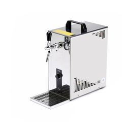 ich-zapfe Zapfanlage, PYGMY 35/K Profi Green Line new - Bierzapfanlage / Trockenk&uuml;hler mit Membranpumpe und integriertem Druckminderer, 1-leitig, 40 L/h, Edelstahlgeh&auml;use
