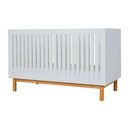 Quax Mood Babybett umbaubar weiss 70 x 140