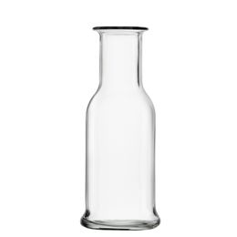 ich-zapfe Wasserkaraffe, Glaskaraffe, Weinkaraffe - Purity, 0,5 L