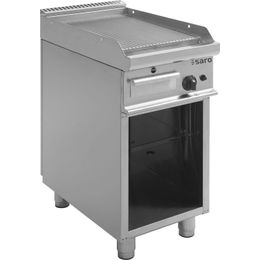 ich-zapfe Saro Gas-Griddleplatte, Bratplatte - E7/KTG1BAR, offenem Unterbau