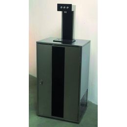 ich-zapfe Wassersprudler, Wasserspender, Trinkwassersprudler - SPOT 80, Standger&auml;t, Spider-UV-LED schwarz