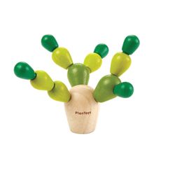 Plan Toys - Balancespiel - PlanMini Balancing Kaktus, Gummibaumholz