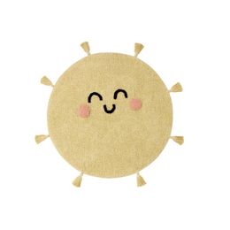 Lorena Canals waschbarer Teppich "Mr. Wonderful" Sonne