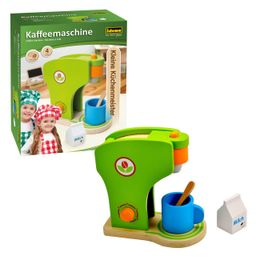 Idena, Kleine K&uuml;chenmeister Kaffeemaschine aus Holz - 4 teilig