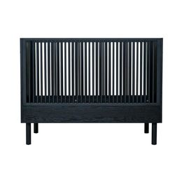 Quax HAI NO KI Babybett Esche schwarz 60 x 120