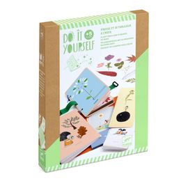 Djeco Bastelset, Kreativit&auml;tsset - DIY: Blumenpresse & Karten