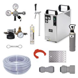 ich-zapfe Komplettset Wassersprudler, Wasserspender, Trinkwassersprudler - Externer Karbonator 40 Liter NEW