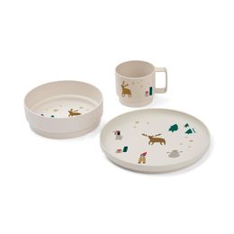 Liewood Geschirrset, Weihnachtsgeschirr Set, Geschirr f&uuml;r Weihnachten - Archi