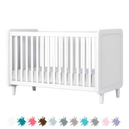 Laurette Babybett 70 x 140 cm Accroche Coeur