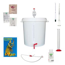 ich-zapfe Wein selber machen, Wein starterset, Weinbrauset, Weinherstellung starterset - mit G&auml;reimer 30L, gross