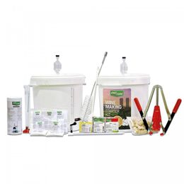 ich-zapfe Wein selber machen Set, Rotwein & Fruchtwein selber herstellen Set - Startpaket MAXI mit Anleitung