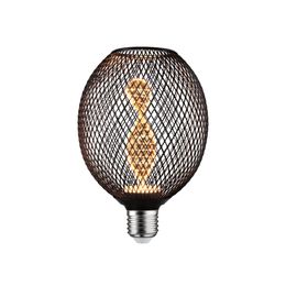Paulmann LED-Globe 'Metallic Glow Helix' E27 3,5 W 110 lm schwarz