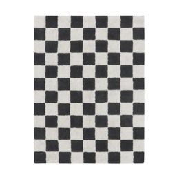 Lorena Canals Waschbarer Teppich in der K&uuml;che - Tiles, Dark grey