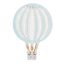little lights Led Deko Kinderlampe Heissluftballon hellblau