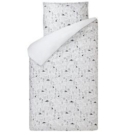 Bink Bettw&auml;sche Tipis schwarz auf wei&szlig; 135 x 200