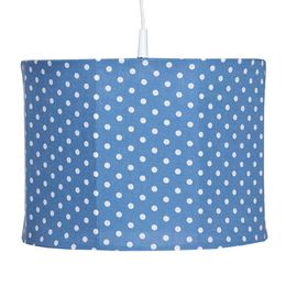 Bink Pendellampe Tupfen jeansblau