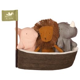 Maileg Pl&uuml;schtier, Kuscheltier, Stofftier - Noahs Arche mit 3 Tieren