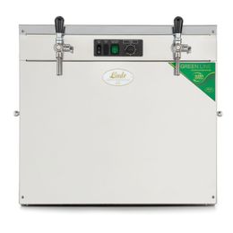 ich-zapfe Zapfanlage, Bierzapfanlage, Bierk&uuml;hler - Lindr 300 K Profi Twin Power, 2-leitig, Green Line
