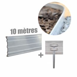 Set Green Universe Rasenkanten 10cm x 200cm | Beeteinfassung | Beetumrandung | Beetbegrenzungen