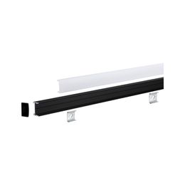Paulmann LED-Strip Profil 'Square' 2 m mit wei&szlig;em Diffusor Aluminium