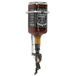 ich-zapfe JACK DANIEL'S Flaschenhalter, Flaschen Wandhalterung, Wandhalter f&uuml;r 3 Liter Flasch